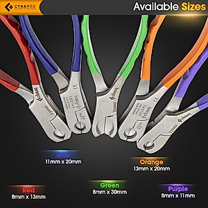 Cynamed Twin Action Decapper Pliers - Perfect for Decapping 13mm and 20mm Crimped Vials and Bottles