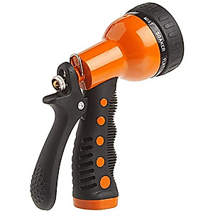 Dramm Available 12702 9-Pattern Revolver Spray Nozzle, Orange