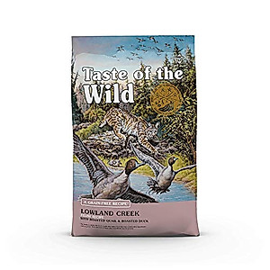 Taste Of The Wild High Protein Real Meat Recipes Premium Dry Cat Food With Superfoods And Nutrients Like Probiotics, Vitamins And Antioxidants For Adult Cats And Kittens