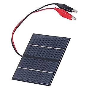 Portable Solar Panel 1.5W 12V High Efficiency Output Polysilicon Solar Panel DIY for Solar Lawn Lights
