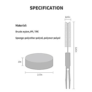 New PETKIT Pet Water Fountain Cleaning Kit, Cat Water Fountain Brush PETKIT Pet Water Fountain Cleaning Kit, Cat Water Fountain Brush and Sponge