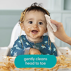 Baby Wipes, Pampers Baby Diaper Wipes, Complete Clean Unscented, 3 Refill Packs for Dispenser Tub, 216 Total Wipes