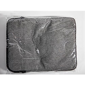 MoKo 9-11 Inch Tablet Sleeve Bag, Fits New iPad Air/Pro 11 inch 2024,iPad Air 5/4th 10.9,iPad 9/8/7th 10.2,iPad 10th Gen 10.9,Tab S9 11,Multifunctional Bag with Shoulder and Headphone Port, Light Gray