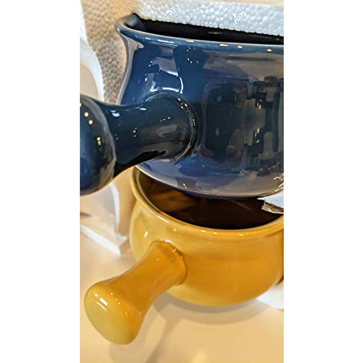 Stonewear Bowls 6 Piece Ceramic Soup Bowl Set, Multicolor