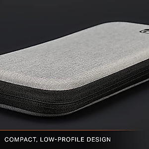 PowerA Slim Case for Nintendo Switch - OLED Model, Nintendo Switch or Nintendo Switch Lite - Grey, Protective Case, Gaming Case, Console Case, Accessories, Storage, Officially licensed