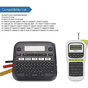 Molshine Compatible for Brother P-Touch Label Maker AD24 AD-24 PT-D210 PT-D200 PT-1880 PT-2730 PT-1230 PT-1290 9V AC DC Power Supply Adapter ((4.9ft))