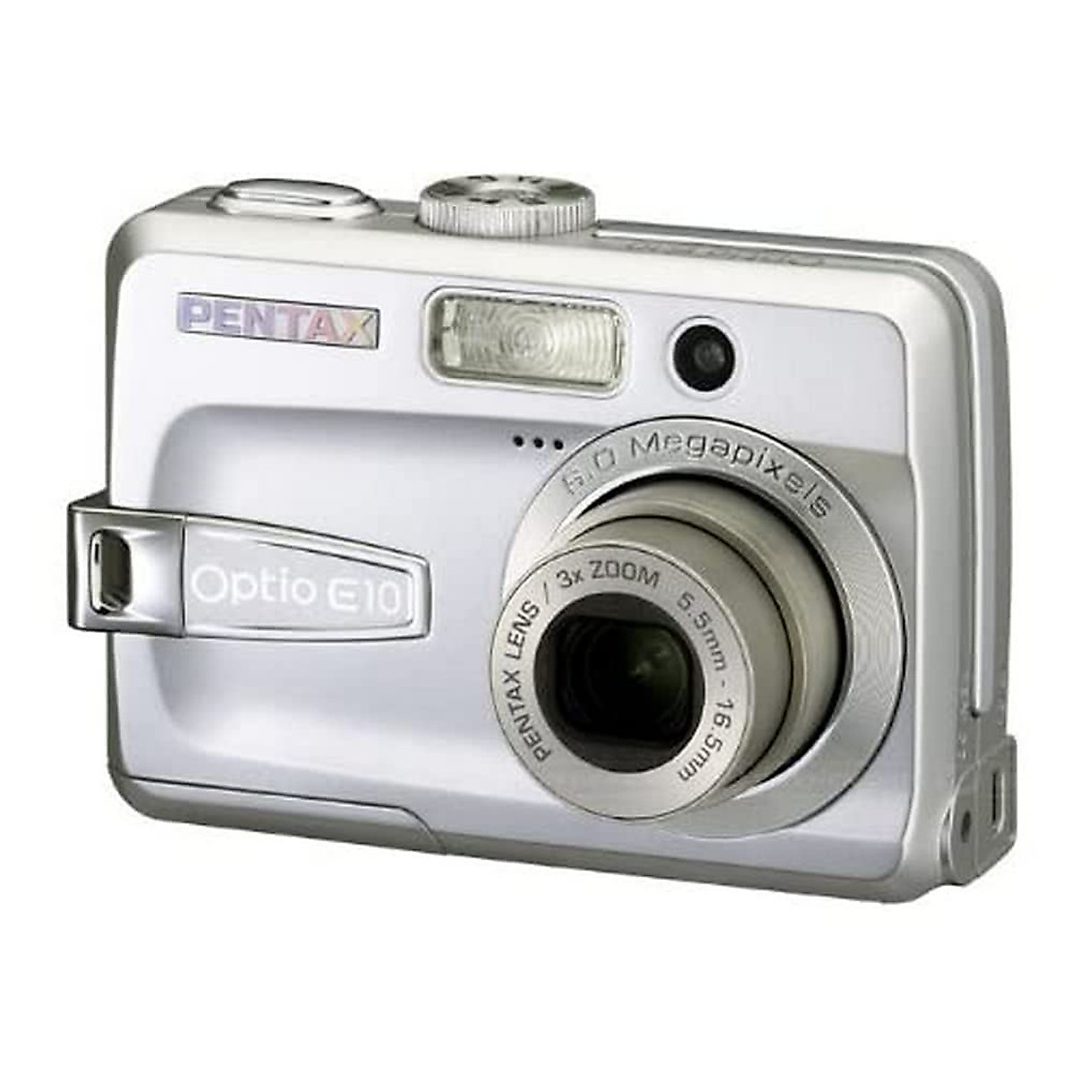 Pentax Optio E10 6MP Digital Camera with 3x Optical Zoom