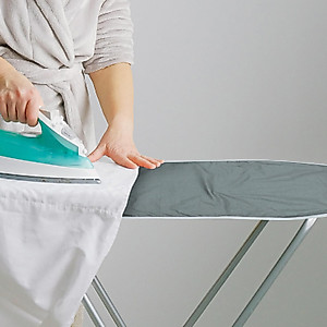 Zerodeko Ironing Board Cloth Iron Table Cover Ironing Cover Cloth Iron Board Mat Ironing Board Pad Non Stick Iron Board Cover Ironing Board Protector The Door Travel Pure Cotton