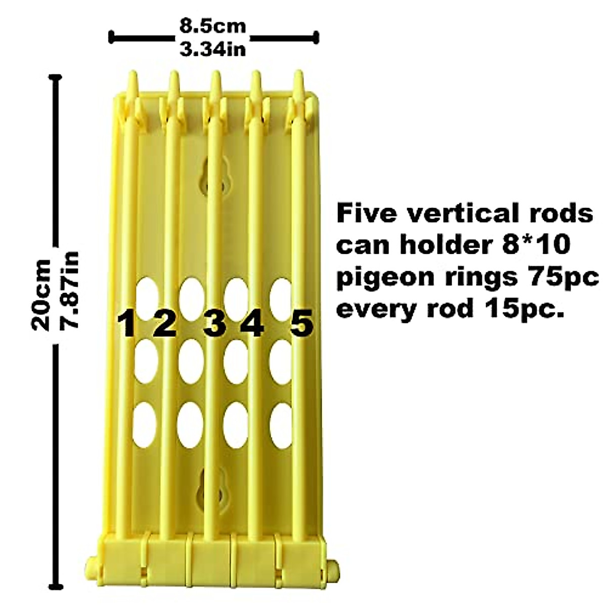 Pigeon Band Holder Ring Holder Supplier Foot Place New 2pieces Pigeon Leg Ring Holder Bands Rack Frame