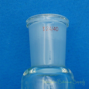 Deschem 1000ml 24/40 Chromatography Reservoir Glass Flask 1 Litre Biomass Bottle Lab Glassware