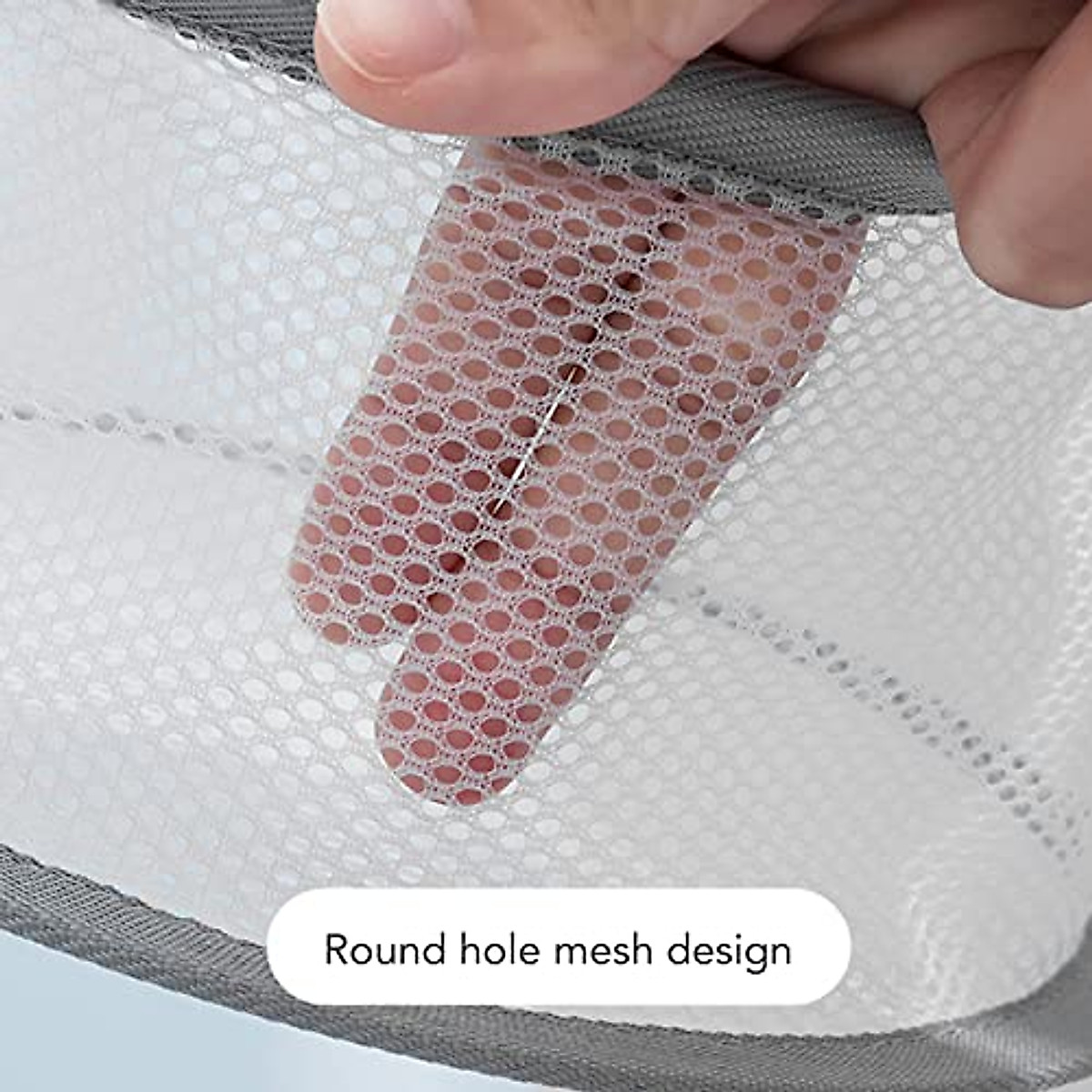 3pcs Mini Mesh Shower Dry Basket,Hanging Drying Net,Hanging Mesh Basket Dryer Mini Ventilated Windproof Drying Rack for Makeup Brushes Tools