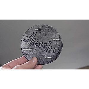 Angelus 4-Coat Finisher, Top Coat Leather and Paint Protector, Scratch Resistant, 1 Ounce, High Gloss Finish