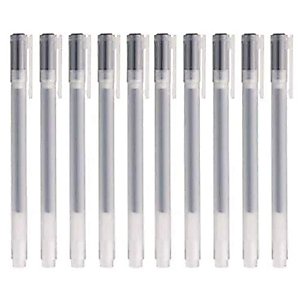 Gel Ink Muji Ballpoint Pens 0.7mm Black color 10pcs 2019 New ver. JAPAN import