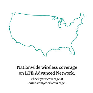 Discontinued Product. Ooma Telo 4G VoIP Safety Phone.