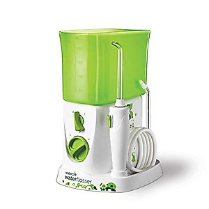 Waterpik Water Flosser for Kids, Countertop Water Flosser for Children and Braces, WP-260, Green
