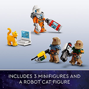 LEGO Disney Pixar's Lightyear XL-15 Spaceship 76832 Buildable Model - Outer Space Toy with Buzz Minifigure, Sox The Cat Figure, Movie Inspired Set for Kid's Action and Imaginative Play Ages 8+