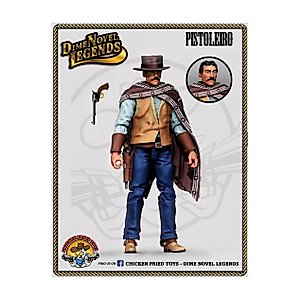 Dime Novel Legends 1/18 Scale (4inch Tall) Pistoleiro Old west Action Figure