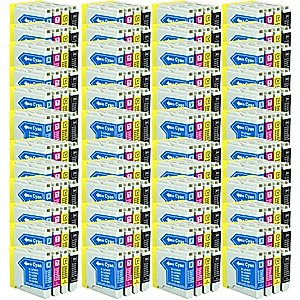 AceInk Compatible Ink Cartridges Replacement for Brother LC51 Ink Cartridges, Work for Brother MFC-240C MFC-440CN MFC-465CN MFC-665CW Printer 48-Pack (12 Black,12 Cyan, 12 Magenta, 12 Yellow)