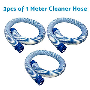 ALINREDBX 3 Pack 39 Inch Pool Vacuum Hose Compatible with Zodiac X7 T3 T5 Mx6 Mx8 Pool Cleaner, Twist Lock Hoses Replacement