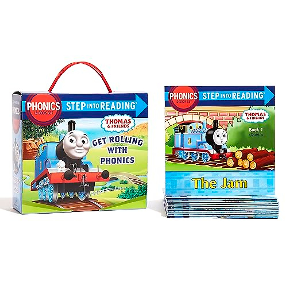 Get Rolling with Phonics (Thomas & Friends): 12 Step into Reading Books