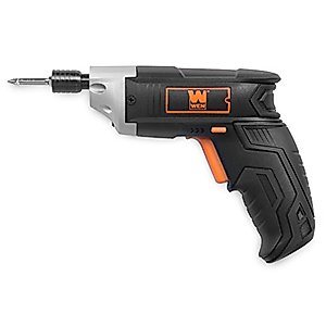 WEN 49103 3.6V Lithium-Ion Cordless Electric Screwdriver with Bits & Belt Holster