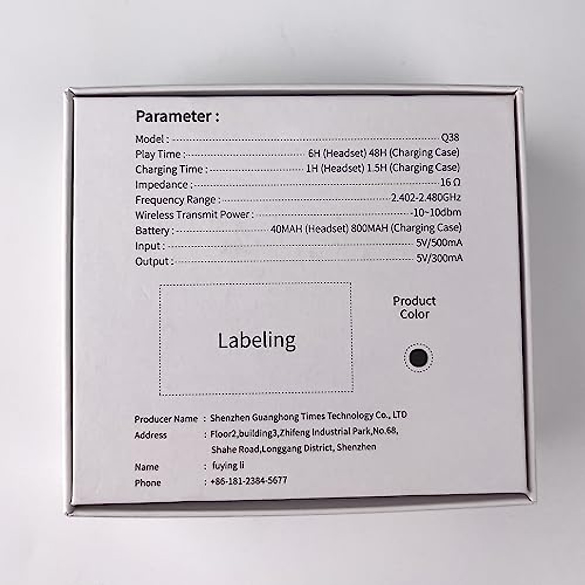 Wireless Earbuds Bluetooth Headphones, Bluetooth 5.3 Earbuds Sport Immersive HiFi Stereo Over Ear Buds, 48Hrs Earphones in Ear with Earhooks, HD Mic, IP7 Waterproof Headset for Workout Running [2023]