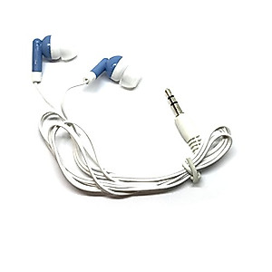 TFD Supplies Wholesale Bulk Earbuds Headphones 50 Pack for iPhone, Android, MP3 Player - Mixed Colors