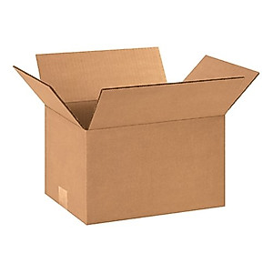 AVIDITI 12 x 9 x 7 Corrugated Cardboard Boxes, Small 12"L x 9"W x 7"H, Pack of 25 | Shipping, Packaging, Moving, Storage Box for Home or Business, Strong Wholesale Bulk Boxes