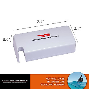 Standard Horizon HC1600 Rain/Dust Cover for GX1600 Explorer Marine VHF, White