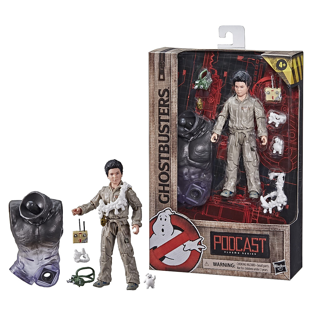 Ghostbusters Plasma Series Podcast Toy 6-Inch-Scale Collectible Afterlife Action Figure with Accessories, Kids Ages 4 and Up