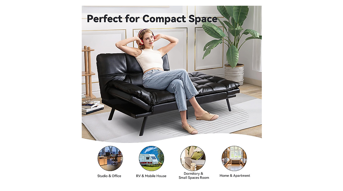 Hcore Convertible Couch Bed - Stylish & Multi-functional