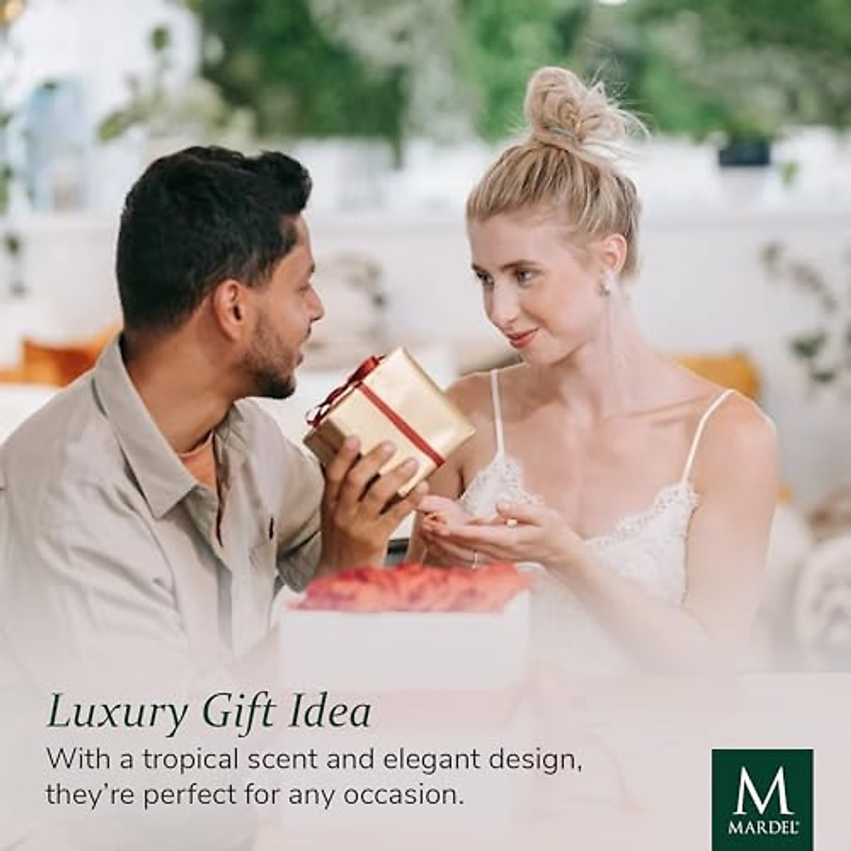 Vanilla Orchid Embossed Candle Jar (18 oz) - Refreshing aroma of invigorating fragrances - Large Dual Wick Embossed Glass Jar Candle for Relaxing - Sweet vanilla & orchid scented Candle Gift for Women