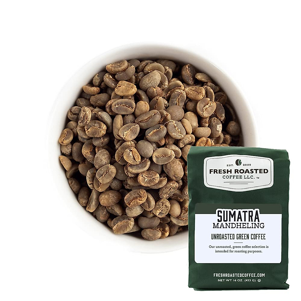 Fresh Roasted Coffee, Unroasted Adventurer Home Roasting Starter Kit, Kosher