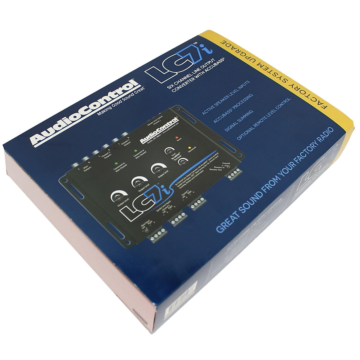 AudioControl LC7i 6-Channel Line Output Converter with AccuBASS