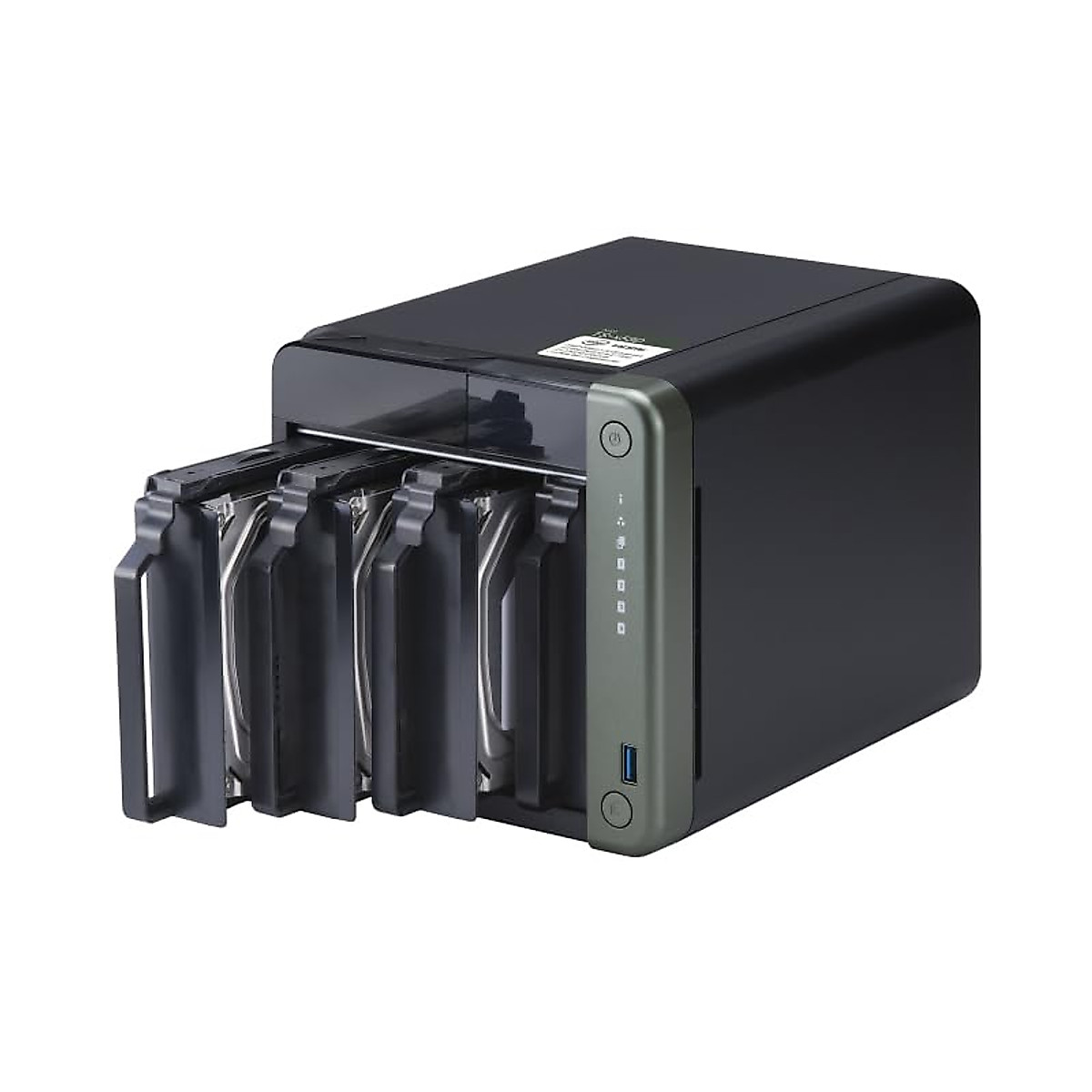 QNAP TS-453D-4G 4 Bay NAS for Professionals with Intel® Celeron® J4125 CPU and Two 2.5GbE Ports