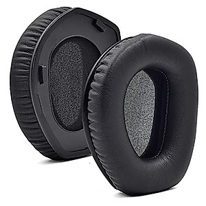 defean RS165 175 185 195 Upgrade Quality Ear Pads Replacement Ear Cushion Foam Compatible with Sennheiser HDR RS165,RS175, RS185,RS195 RF Wireless Headphone,Added Thicknes(Protein Leather)