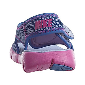 Nike Sunray Adjust 4 Boys (GS/PS) Shoes Hydrangeas/Comet Blue/Pink 386520-504 (3 M US)
