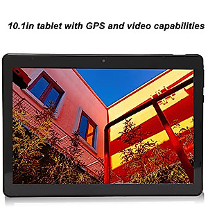 Luqeeg 10.1in Tablet - 1GB RAM 16GB Storage, 8 Quad Core IPS HD Touchscreen Tablet Tablet Electronics with Dual SIM and Triple Cameras 3G Phone Tablet PC HD Tablet, 6000mAh Battery (US)
