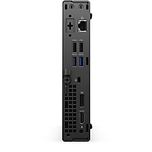 DELL 2022 Newest Optiplex 3080 Micro Form Factor Business Desktop, Intel Core i5-10500T, 32GB RAM, 1TB PCIe SSD, Wi-Fi 6, Bluetooth, Wired Mouse&Keyboard, Windows 11 Pro, Black