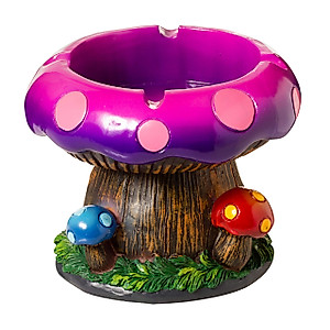 Magical Mushroom 6" Wide Stashbox and Ashtray