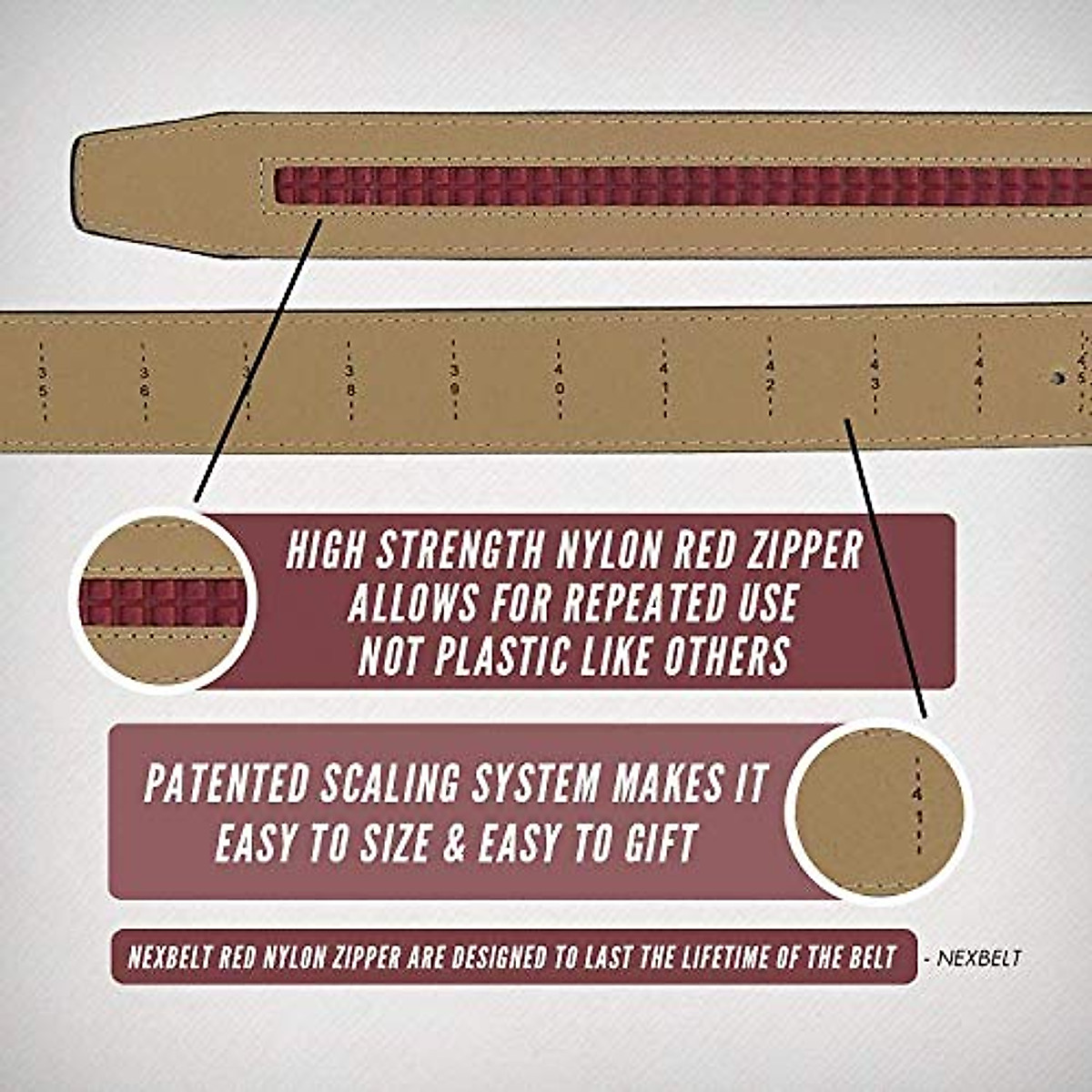 Nexbelt mens Pch7721 Embossed Pewter USA, Multi, General US