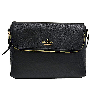 Kate Spade New York carter street - Berrin leather crossbody, Black, Medium