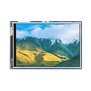 waveshare 3.5inch Touch Display Module for Raspberry Pi Pico 65K Colors 480×320 Pixels Resistive Touch Controller XPT2046 ILI9488 Driver Using SPI Bus