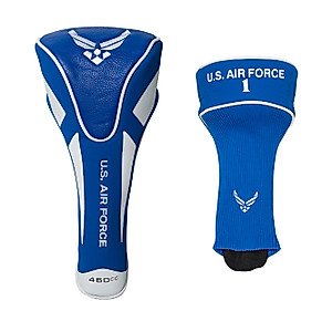 Team Golf Military Air Force Single Apex Driver Head Cover Golf Club Single Apex Driver Headcover, Fits All Oversized Clubs, Truly Sleek Design