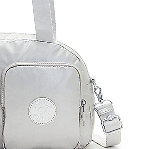 Kipling Cool Defea Metallic Shoulder Bag Bright Metallic