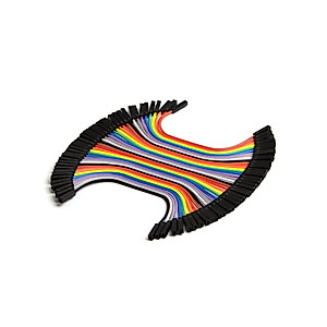 GenBasic 80 Piece Female to Female Jumper Wires (4 and 8 Inch)