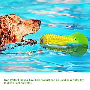 Z ZHIZU Dog Chew Toys Corn, Squeaky Dog Toys Puppy Toothbrush Teeth Cleaning Toys, Tough Chew Toys for Aggressive Chewers Dog Dental Oral Care Toy for Medium Large Dogs (Squeaky-Corn)