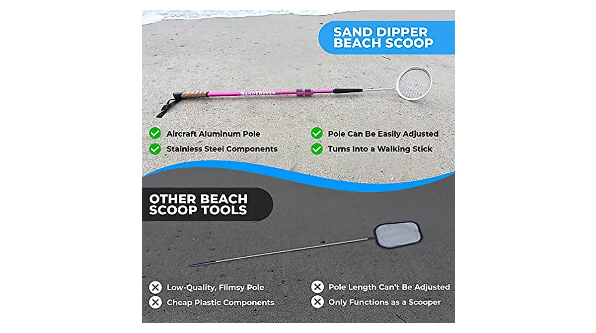 Sand Dipper Beach Scoop: Your Ultimate Treasure Tool