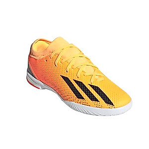 adidas X Speedportal.3 Indoor Soccer Shoes Kids', Gold, Size 5