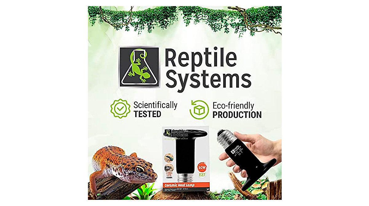Reptile Systems Ceramic Heat Emitter 100W for Reptiles & Amphibians